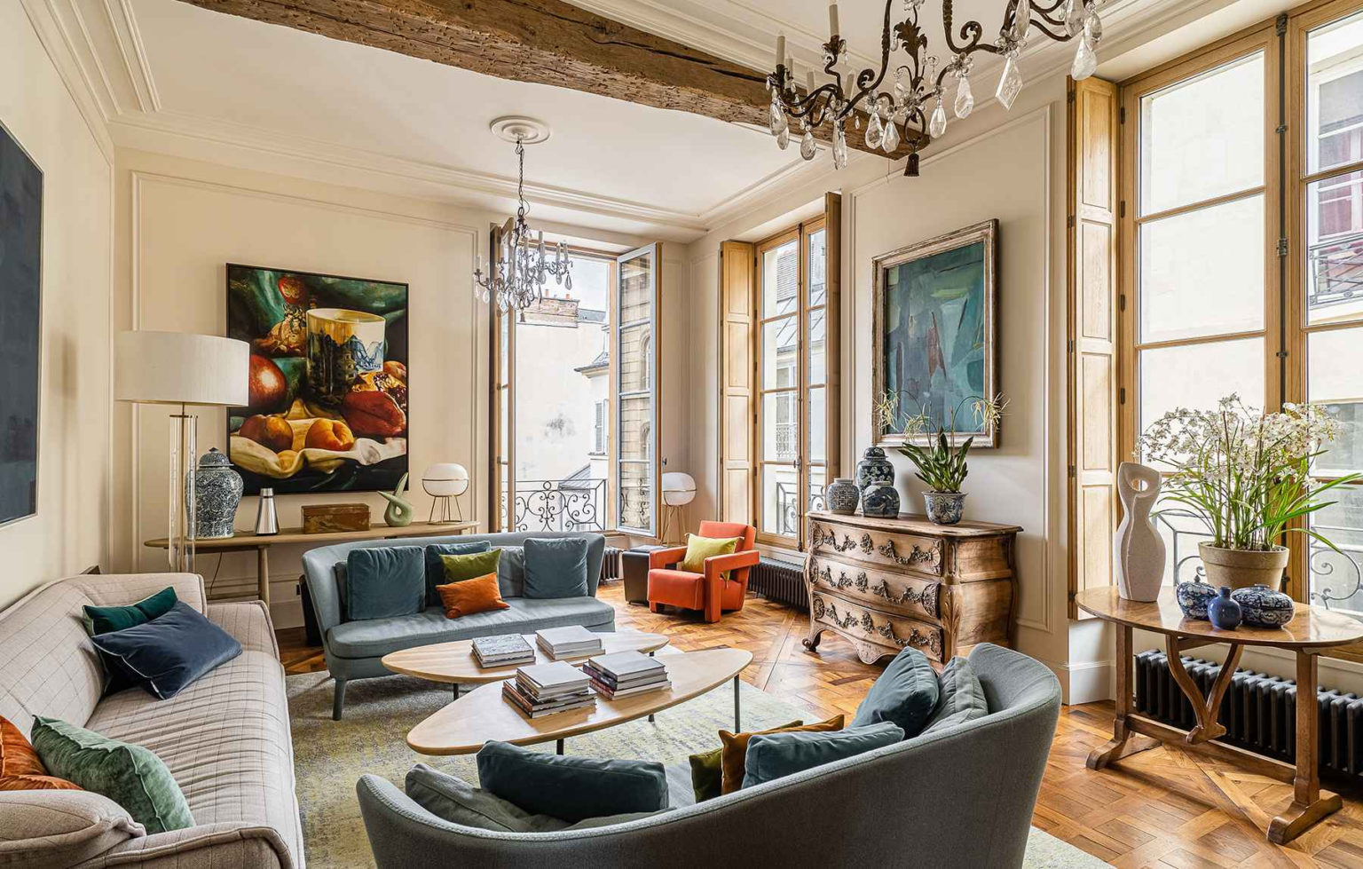 An exceptional pied-a-terre, Paris 6